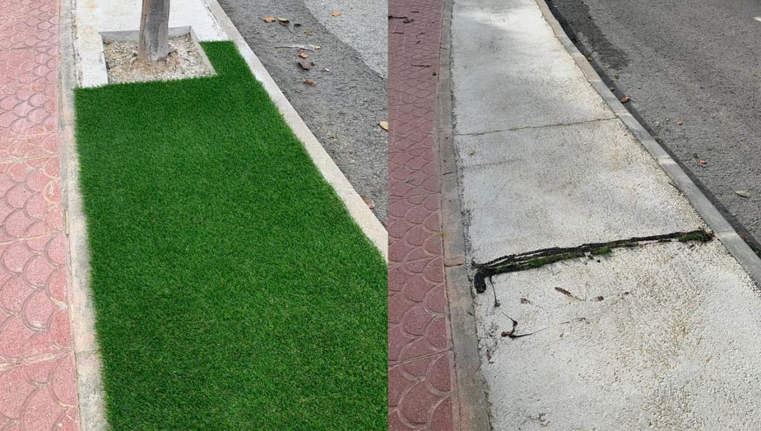 Newly laid astro turf ripped up in Rojales - News, Sport, Information ...