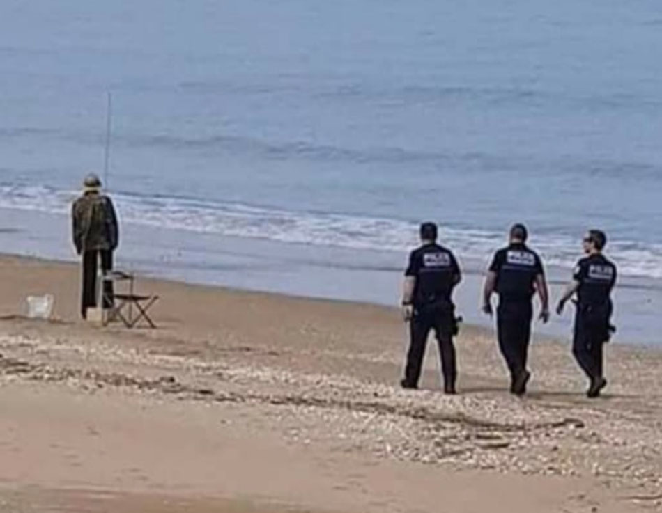Police in scarecrow fishing prank during COVID-19 lockdown - News ...