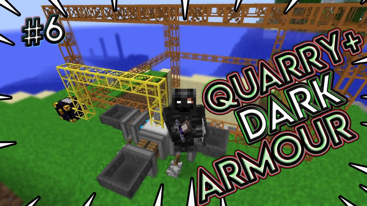 QUARRY + DARK ARMOUR! Minecraft MC Eternal Lets Play Episode 6 - News ...