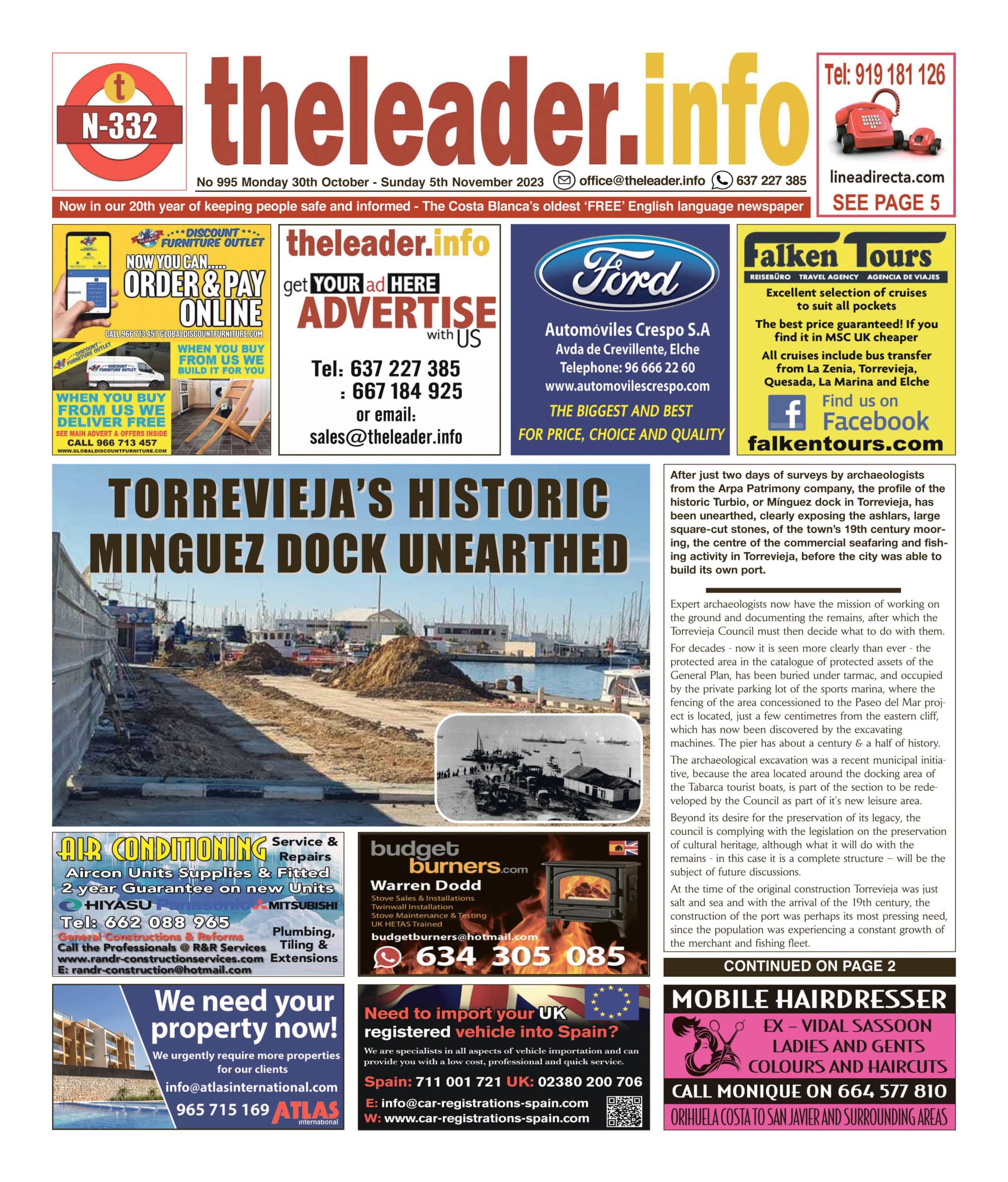 The Leader Newspaper 30 October 2023 – Edition 995 - News, Sport ...