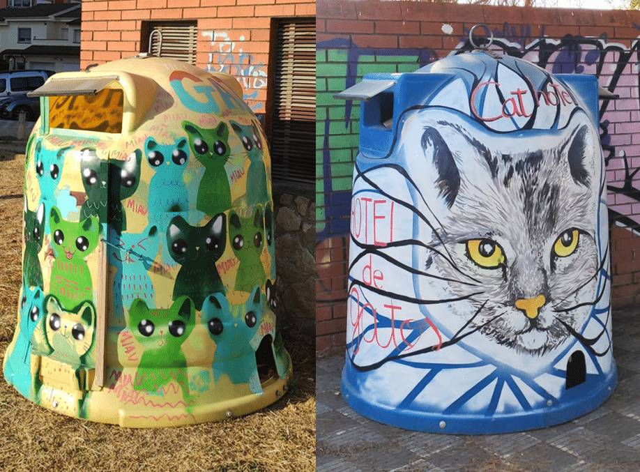 Proposal to Convert Glass Recycling Bins into Cat Homes - News, Sport ...