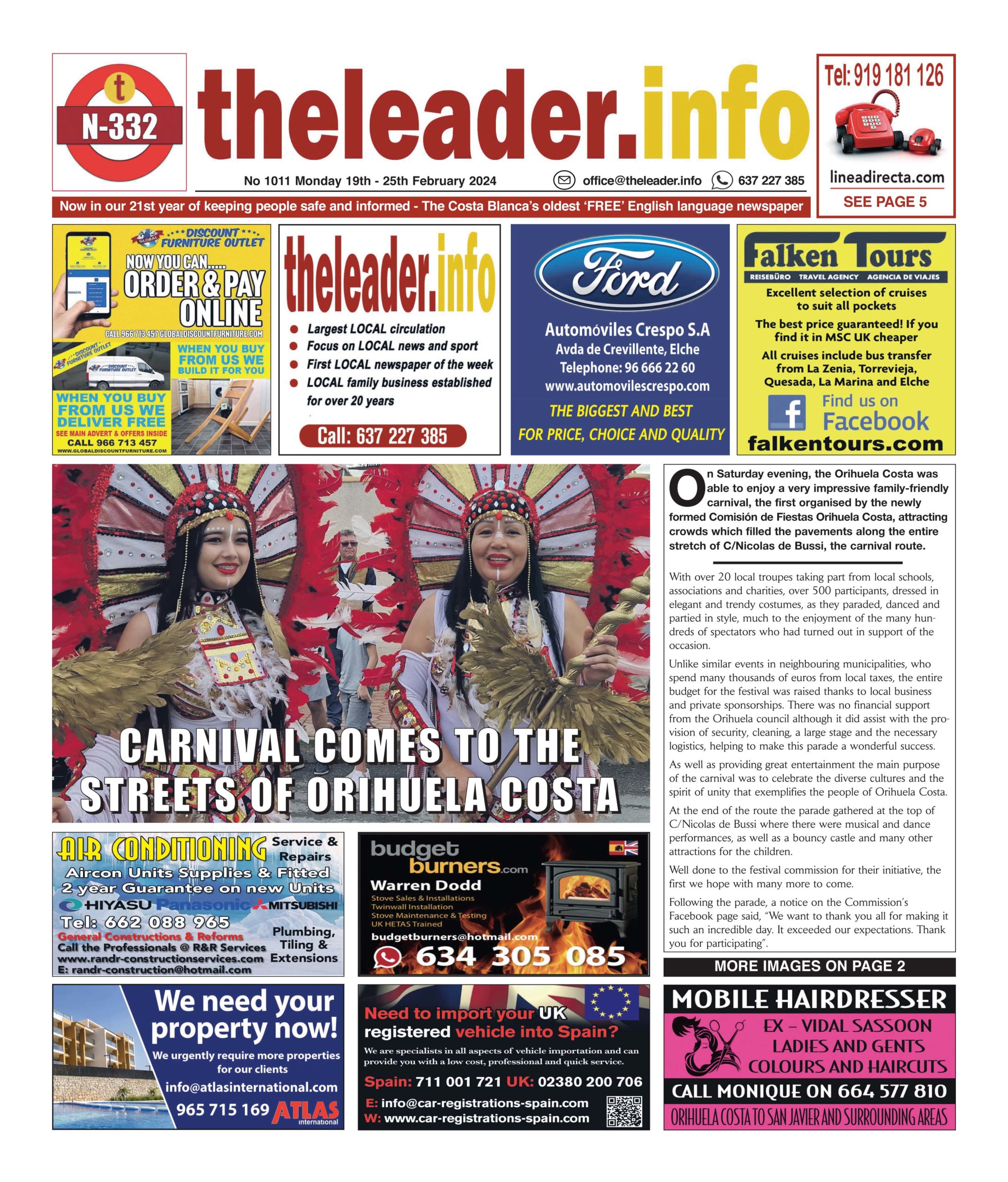 The Leader Newspaper 19 February 2024 – Edition 1011 - News, Sport ...