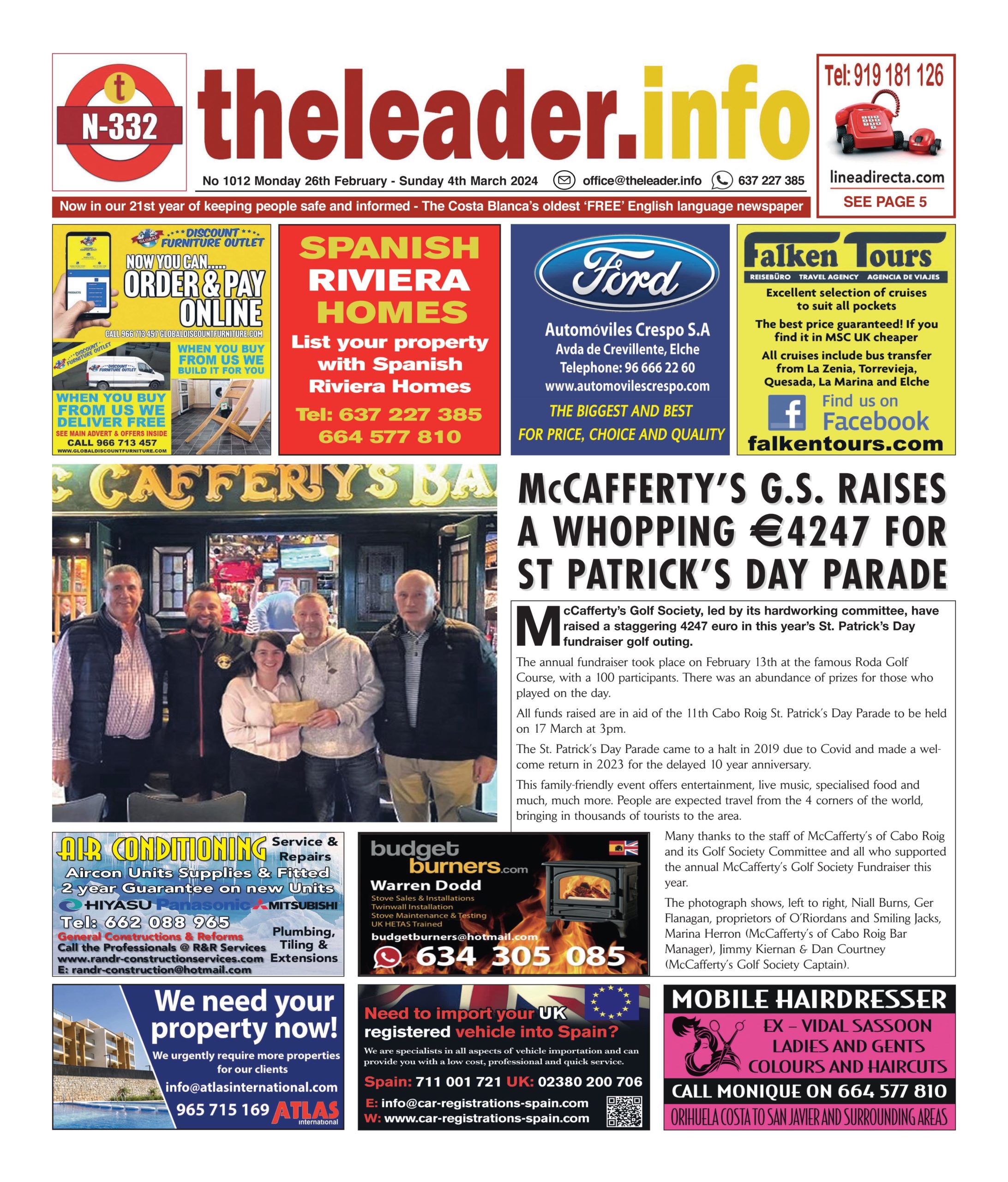 The Leader Newspaper 26 February 2024 – Edition 1012 - News, Sport ...