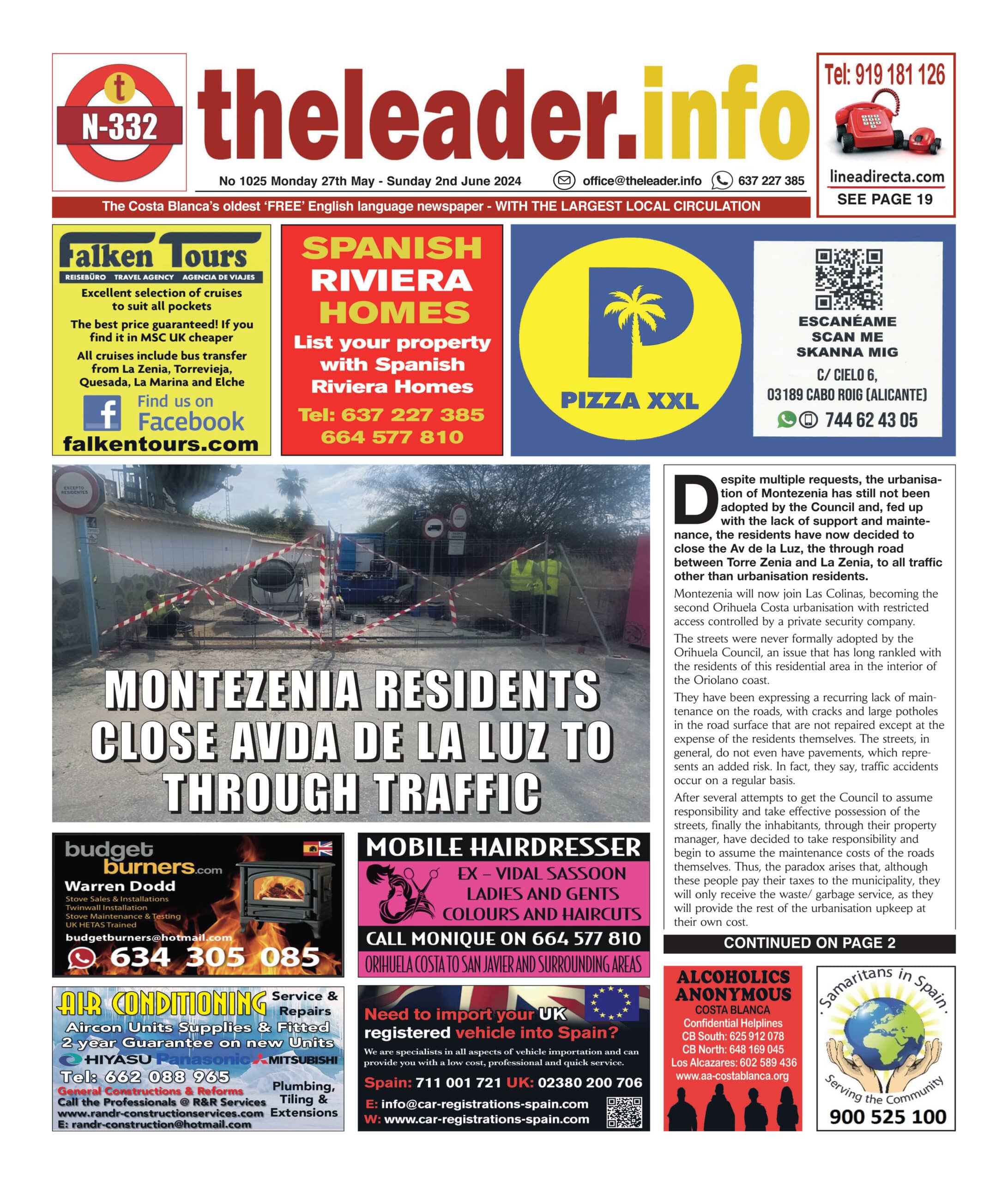 The Leader Newspaper 27 May 2024 – Edition 1025 - News, Sport ...