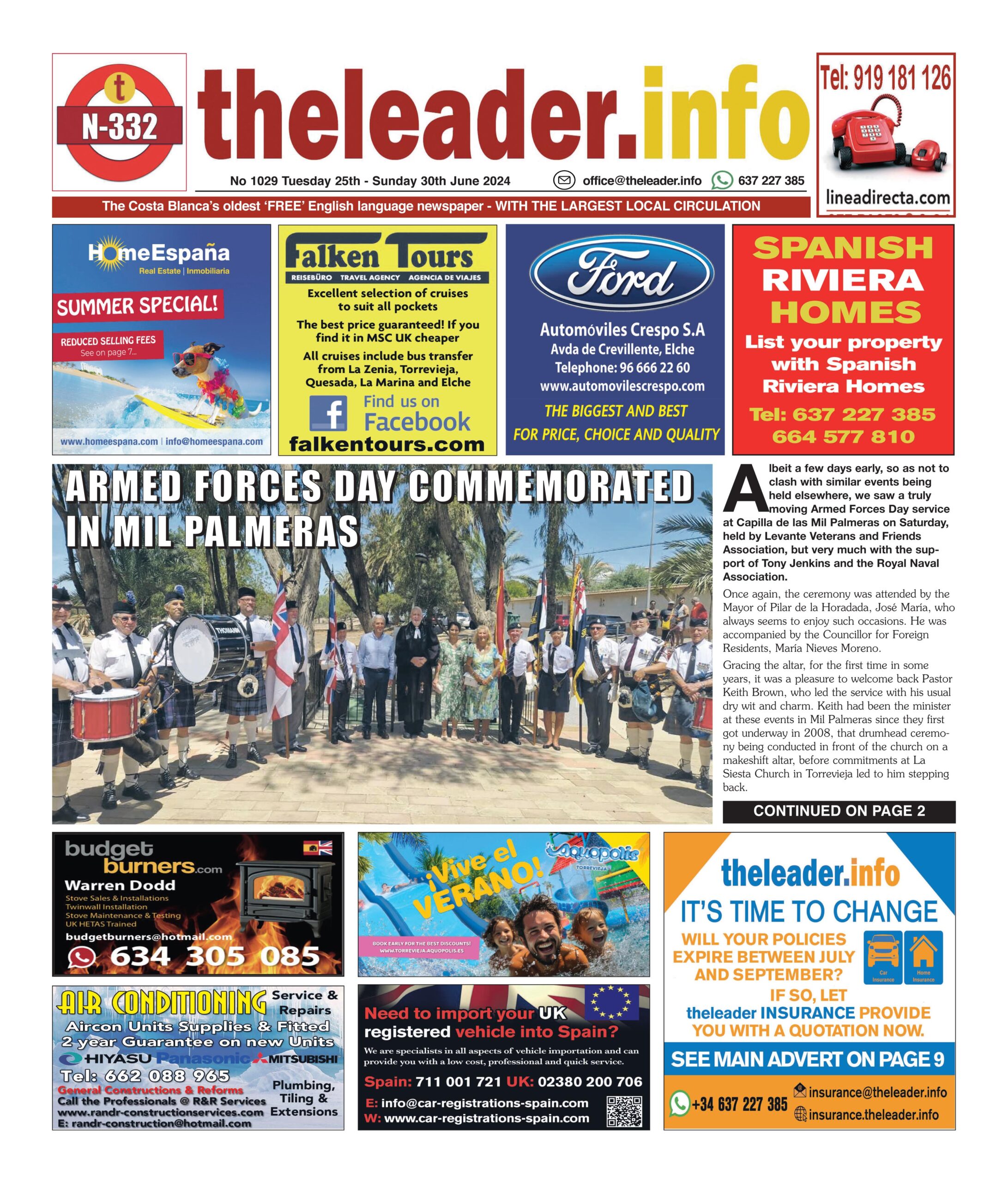 The Leader Newspaper 25 June 2024 – Edition 1029 - News, Sport ...