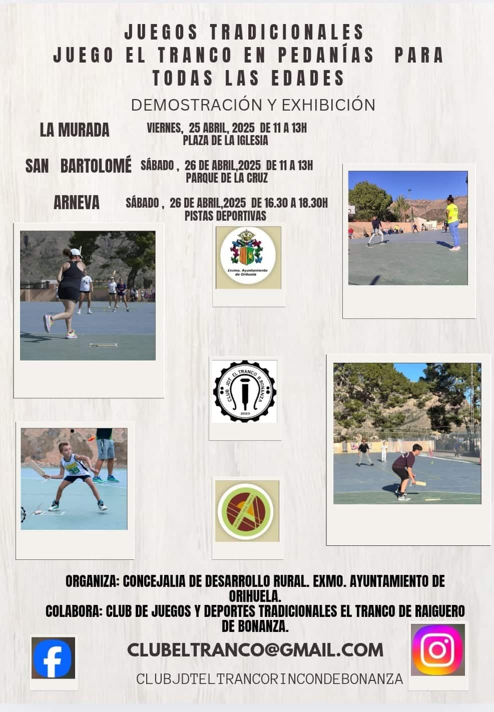 Traditional Game El Tranco Returns to Orihuela's Rural Areas - News ...