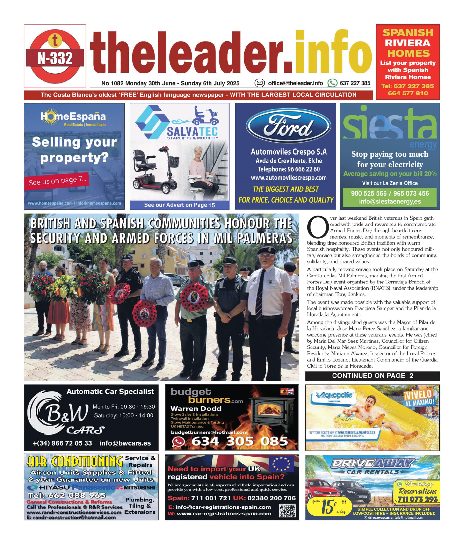 The Leader Newspaper 30 June 2025 – Edition 1082 - News, Sport ...
