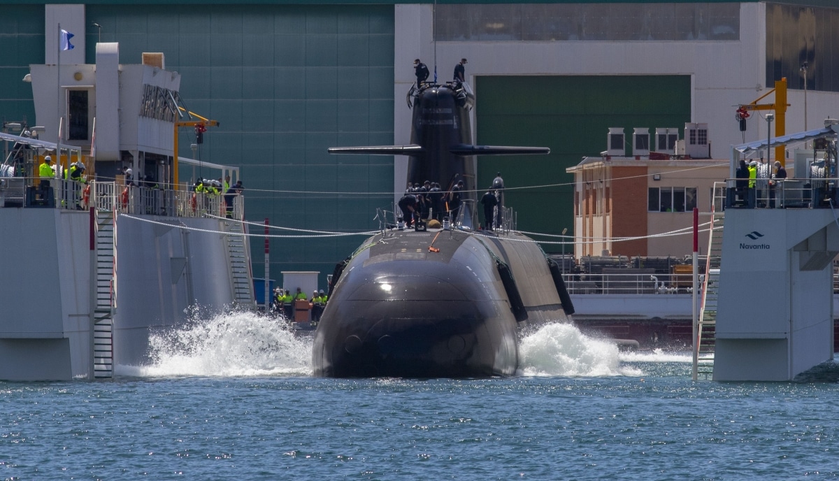 Spain Prepares to Launch Second S-80 Submarine "Narciso Monturiol" in ...